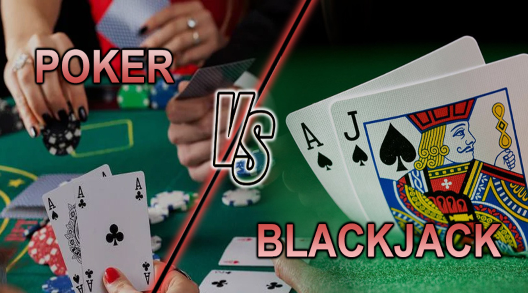Poker vs Blackjack: A Comparison for Enthusiasts